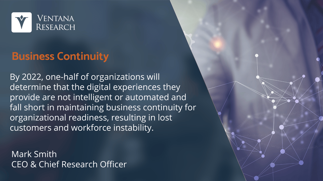 The Business Continuity Imperative: The Subscriber Experience and ...