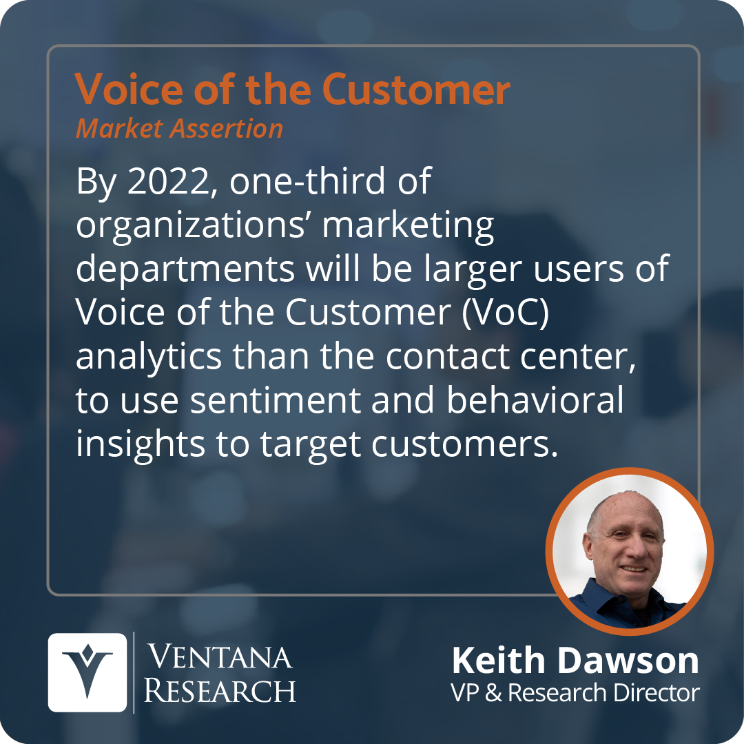 The Voice of the Customer Is Really a Chorus of Voices